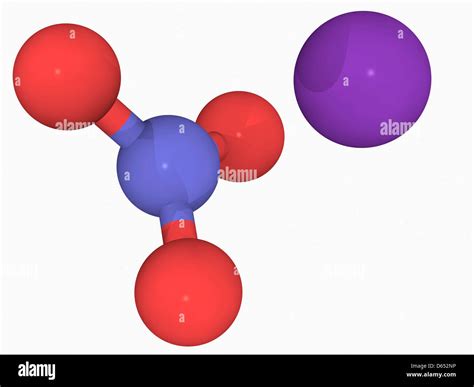 Chemical Model Potassium Nitrate Cut Out Stock Images And Pictures Alamy