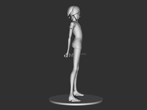 Phosphophyllite Agatha Version 3d Model 3d Printable Cgtrader
