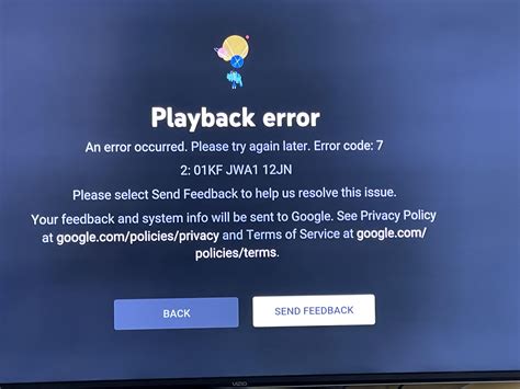 Playback Error Youtubetv Rvizioofficial