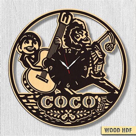 Coco Wall Wood Clock Best T For Decor Wood Clocks Wood Wall