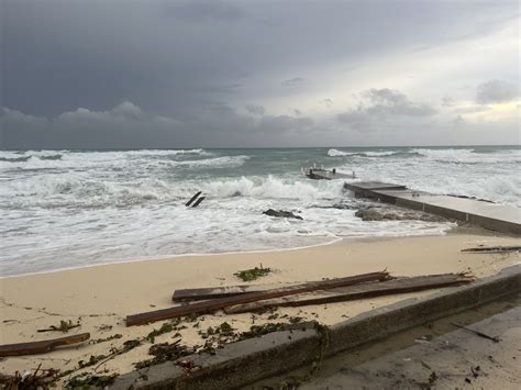 Further Beach Erosion Feared From Helenes Wave Impact Cayman Compass