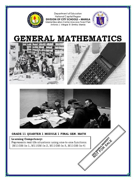 genmath 11 q1 w1 mod1 pdf function mathematics fraction mathematics