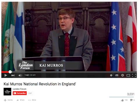 Kai Murros ‘national Revolution In England — Transcript Katana17