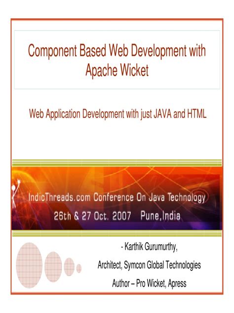 wicket tutorial pdf pdf web development java script