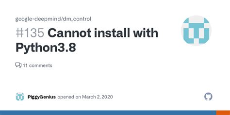 Cannot Install With Python Issue Google Deepmind Dm Control GitHub