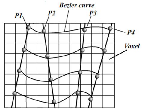 The Demonstration Of The Bezier Interpolation In A Control Window Each Download Scientific