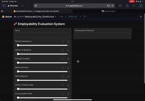 Ai Machinelearning Employabilityai Gradio Python Deeplearning