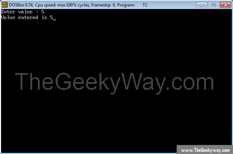 The Geeky Way Learn C More About Variables