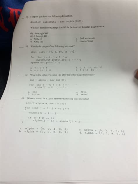 Solved Suppose You Have The Following Declaration Which Of Chegg