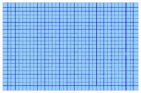 Premium Vector Blue Graph Paper Sheet With Evenly Spaced Grid Ideal For Math And Engineering Use