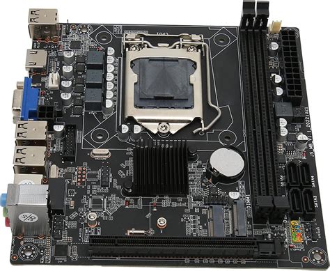 Amazon Com Computer Motherboard Atx Motherboard Lga Cpu Dual Channel Ddr Vga Hd