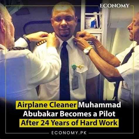 The Inspirational Story Of Mohammad Abubakar From Aircraft Cleaner To