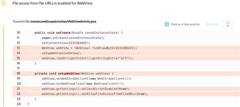 Android Security Checklist Webview Oversecured Blog