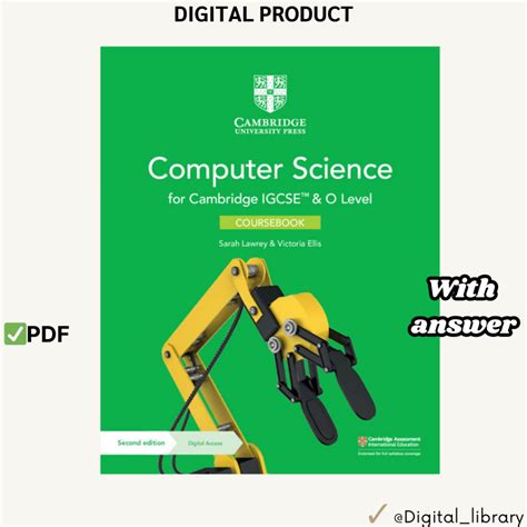 Cambridge Igcse™ And O Level Computer Science Coursebook 2nd Edition