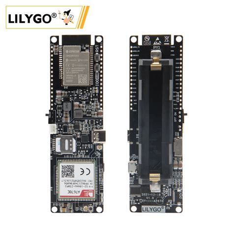 LILYGO TTGO T A7670G E SA R2 4G Development Board LTE CAT1 SIM Module ESP32 Support GSM GPRS