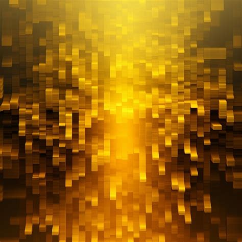 Premium Photo Vibrant Abstractions Yellow Pixelated Computer Background