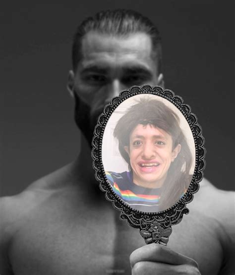 Create Meme Gigachad Mirror Meme Ernest Khalimov Pictures Meme