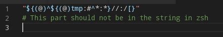 Incorrect Bash Zsh Syntax Highlighting Issue Microsoft Vscode GitHub