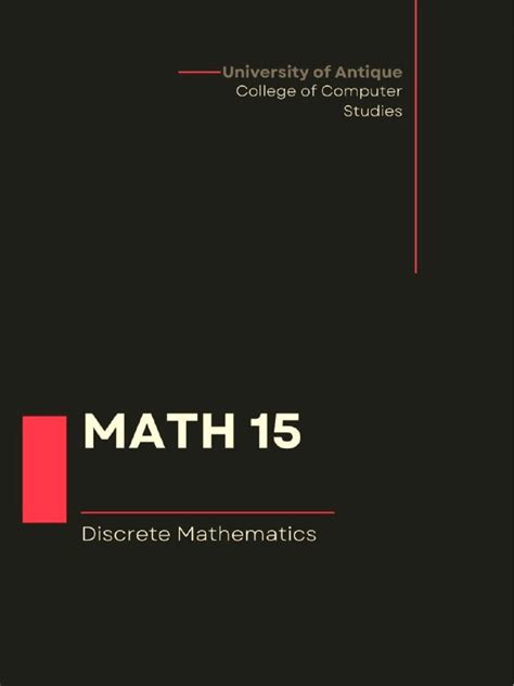 Discrete Mathematics Midterm Coverage Download Free Pdf Metalogic