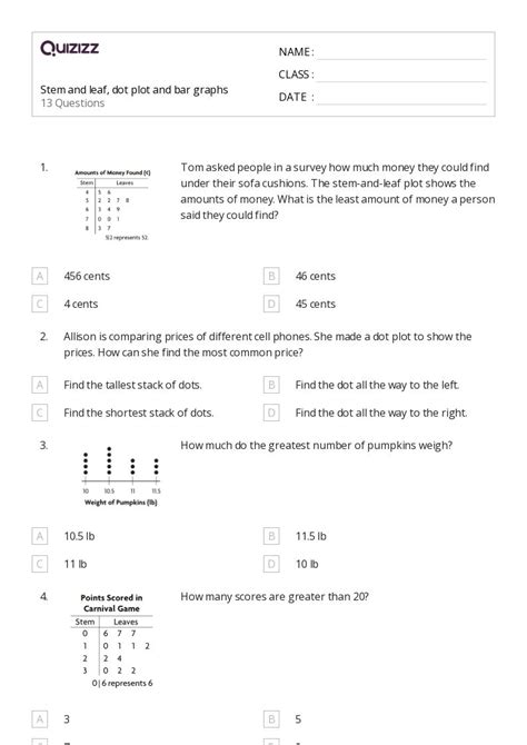 50 Bar Graphs Worksheets On Quizizz Free And Printable