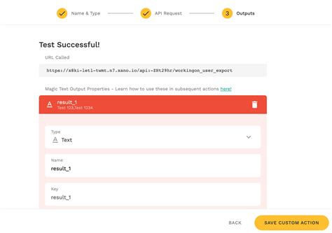 Showing Output Of A Post External Api Call External Collections