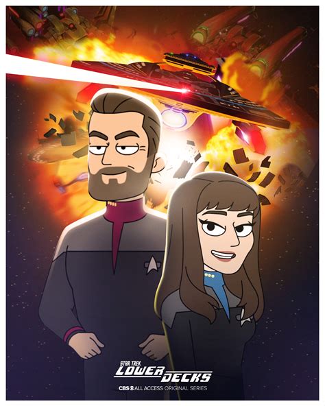 The Trek Collective Lower Decks Canonises The Luna Class Uss Titan