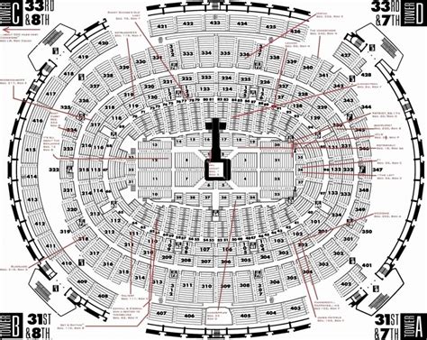 Madison Square Garden Seating Chart With Rows