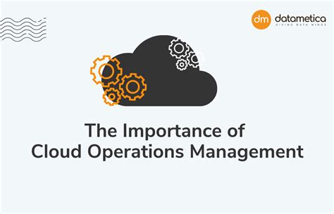 The Importance Of Cloud Operations Management Datametica