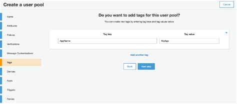 User Management With AWS Cognito 1 3 Initial Setup