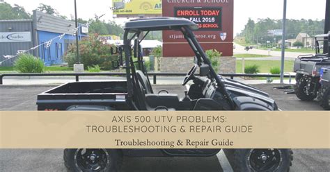 Common Polaris Ranger Xp 900 Problems And How To Fix Them