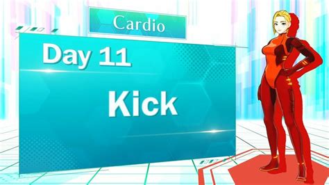 Fitness Circuit Day 11 Kick Scarlet Gameplay Gonintendo