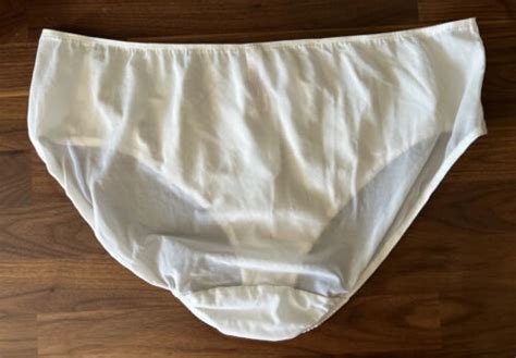 Vintage Second Skin Panties Nylon Stretch Satin Silky By Cacique 2224