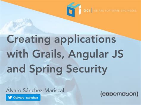 Desarrollo De Aplicaciones Con Grails 3 Angular Js Y Spring Security Pdf