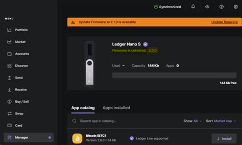 How To Update Ledger Nano S Nano X Firmware Upgrade Ledger Device