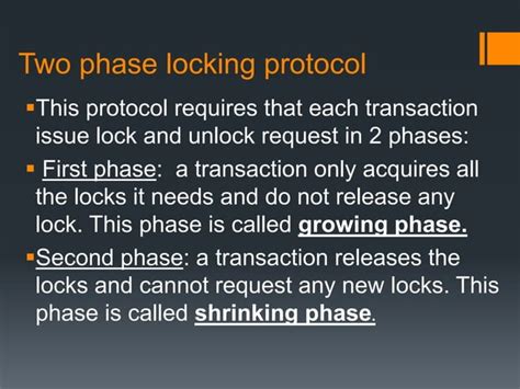 Concurrency Control In Distributed Database Ppt