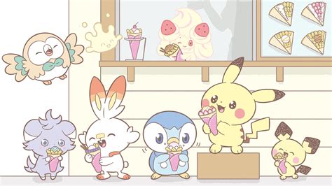 Pikachu Rowlet Piplup Scorbunny Pichu And More Pokemon Danbooru