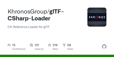 Github Khronosgroupgltf Csharp Loader C Reference Loader For Gltf