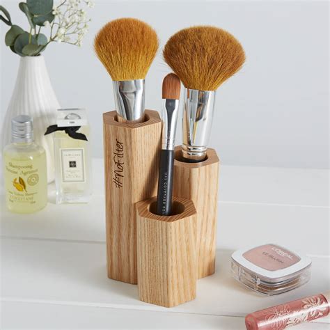 Personalised Makeup Brush Holder By Mijmoj Design