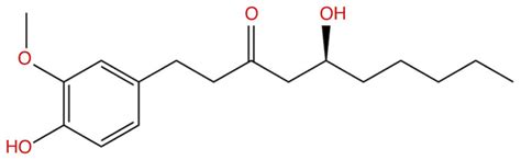 Chemical Structure Of 6 Gingerol Download Scientific Diagram