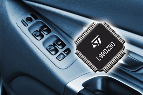 Stmicroelectronics Unveils Industry First Car Door Controller Ic With Integrated Window Control