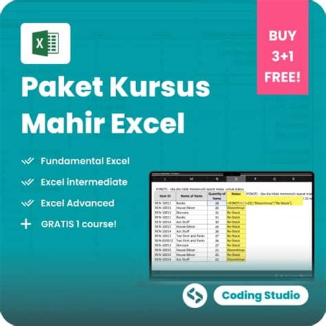 Belajar Excel Jual 36 Jam Belajar Komputer Microsoft Excel 2016