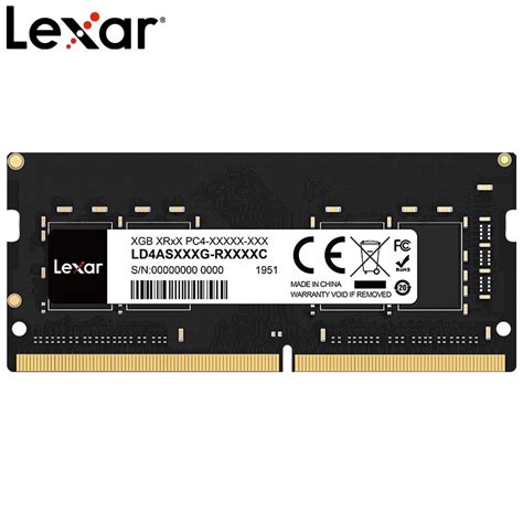 Lexar 8gb Ddr4 3200mhz Sodimm Laptop Memory Ld4as008g R3200gsst