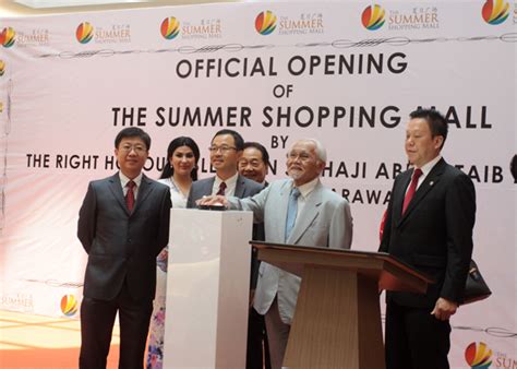 Summer Mall To Ride On Kota Samarahans Increasing Presence Borneo