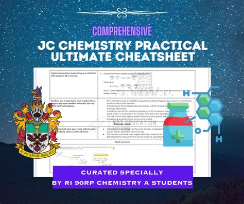 Jc Chemistry Practical Ultimate Cheatsheet Notes Hobbies And Toys Books And Magazines Textbooks