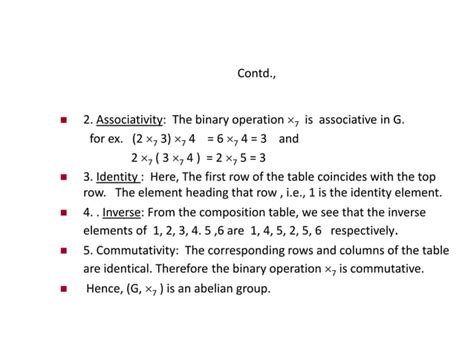 Algebric Structure Unit 4 Ppt