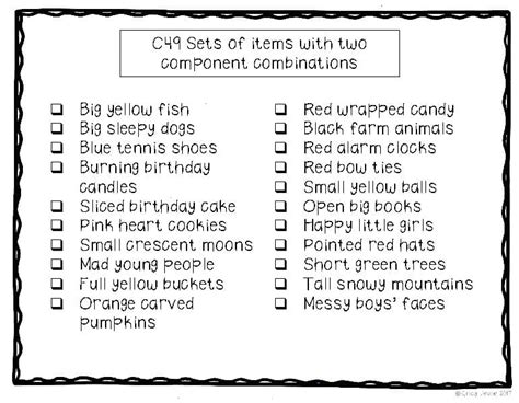 Ablls R Aligned Activities C49 Selects Set With 2 Characteristics Photo Version