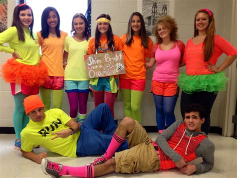 Pin By Ashley Bradford On Costumes Neon Outfits Neon Party Outfits Diy Neon Clothes