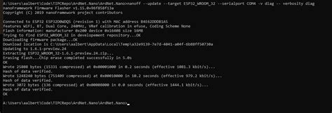 Esp32wroom Firmware Boot Loop · Issue 691 · Nanoframeworkhome · Github