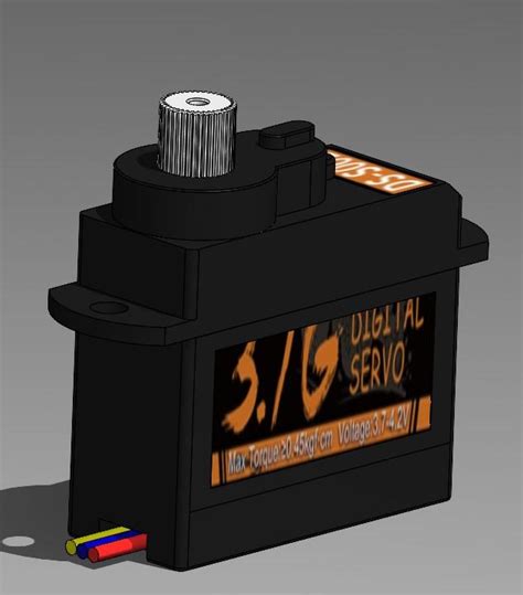 Servo Motor 3 7g 3d Model By Siebert Dimitry On Thangs
