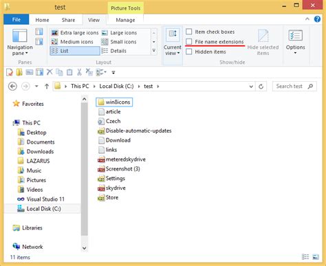 How To Show Or Hide File Extensions In Windows